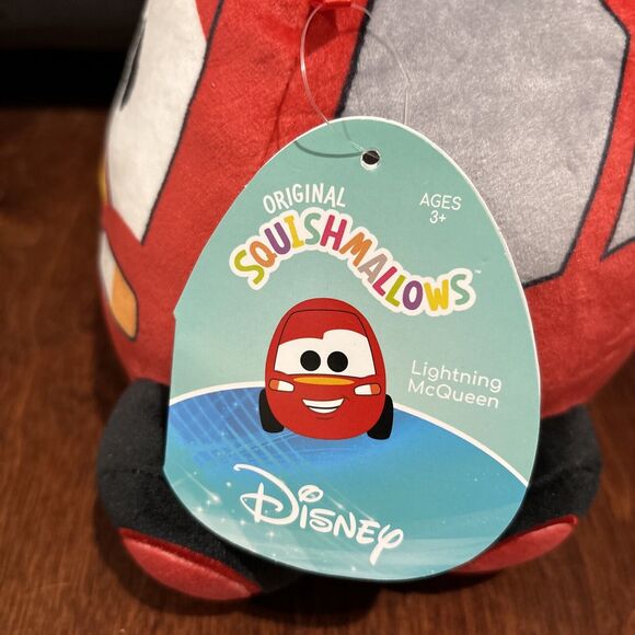 Kellytoy | Toys | Disney Cars Squishmallows 8 Lightning Mcqueen Stuffed Plush Pillow Kelly Toy ...